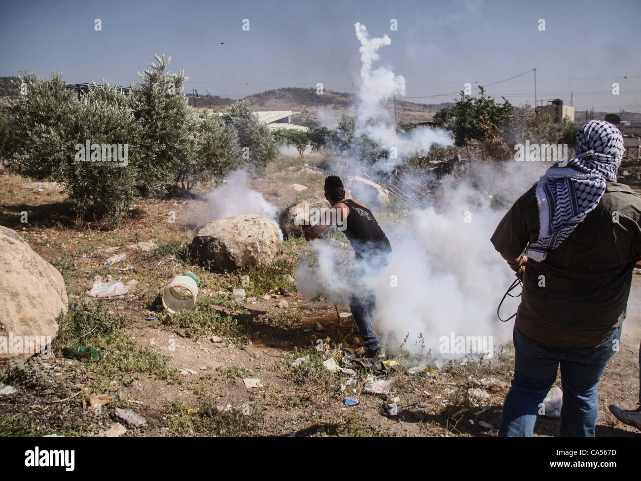 June 9, 2012 - Ramallah, West Bank, Palestinian Territory - Palestinian ...