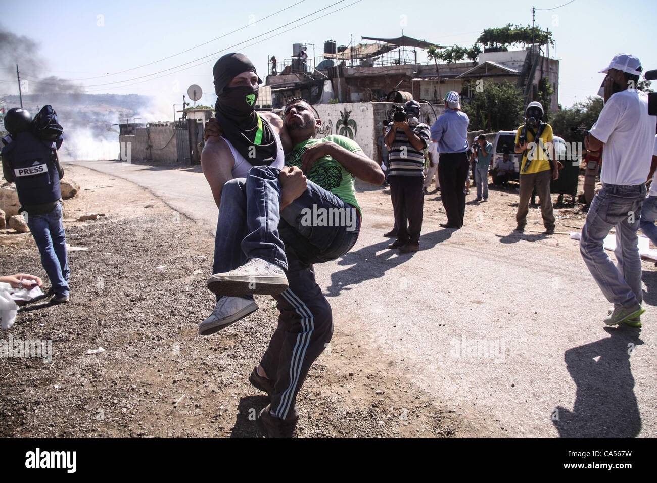 June 9, 2012 - Ramallah, West Bank, Palestinian Territory - Palestinian ...