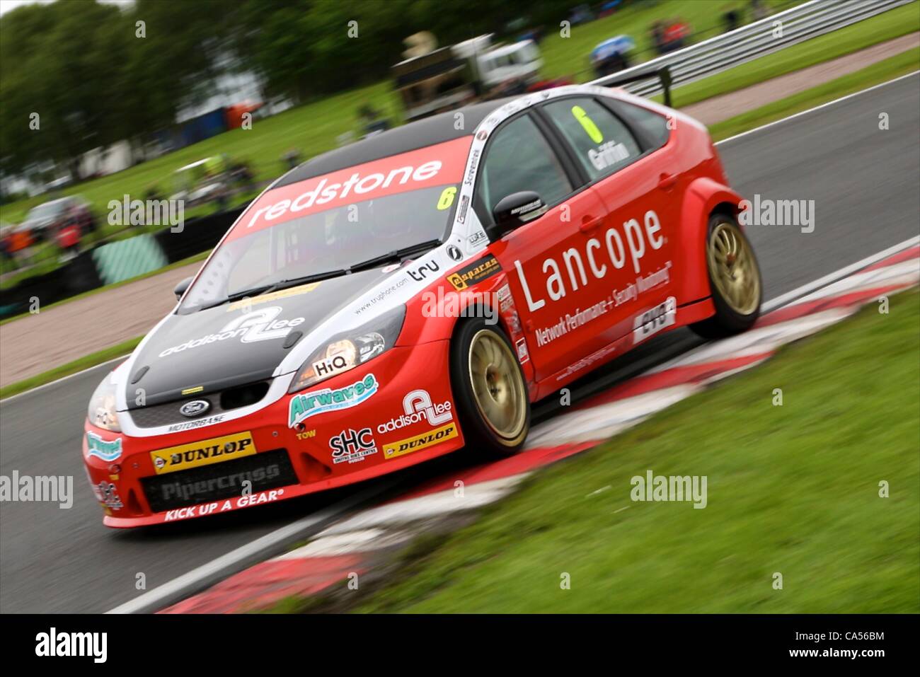 09.06.2012 Oulton Park, England. Liam Griffin in his Redstone Racing ...
