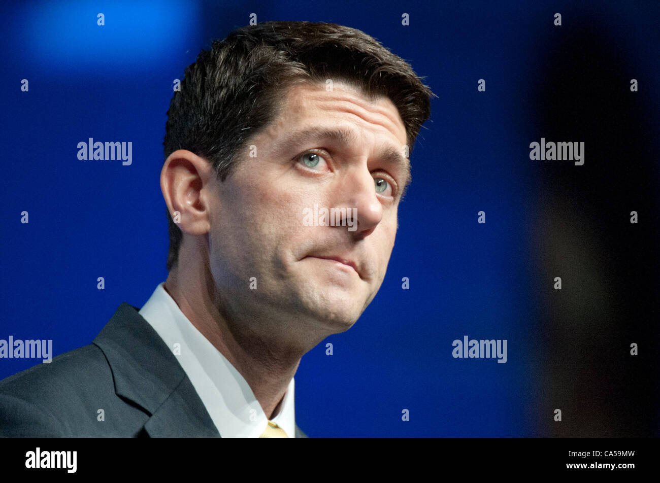 U.S. Congressman Paul Ryan (R-Wisconsin) speaks to Texas Republicans ...