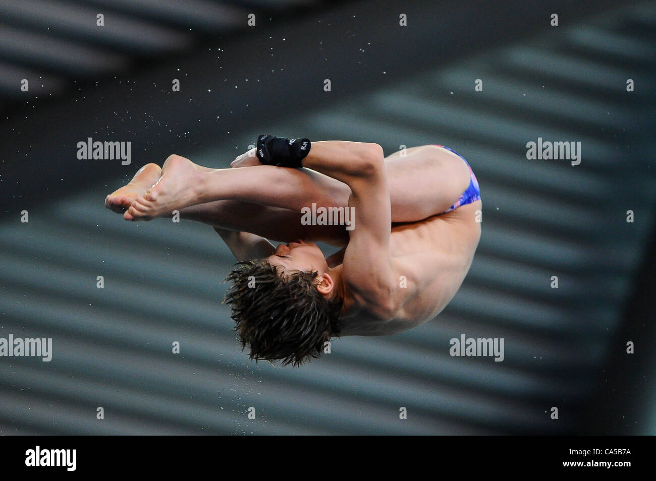 10.06.2012 Sheffield, England. Ross Haslam (City of Sheffield DC ...