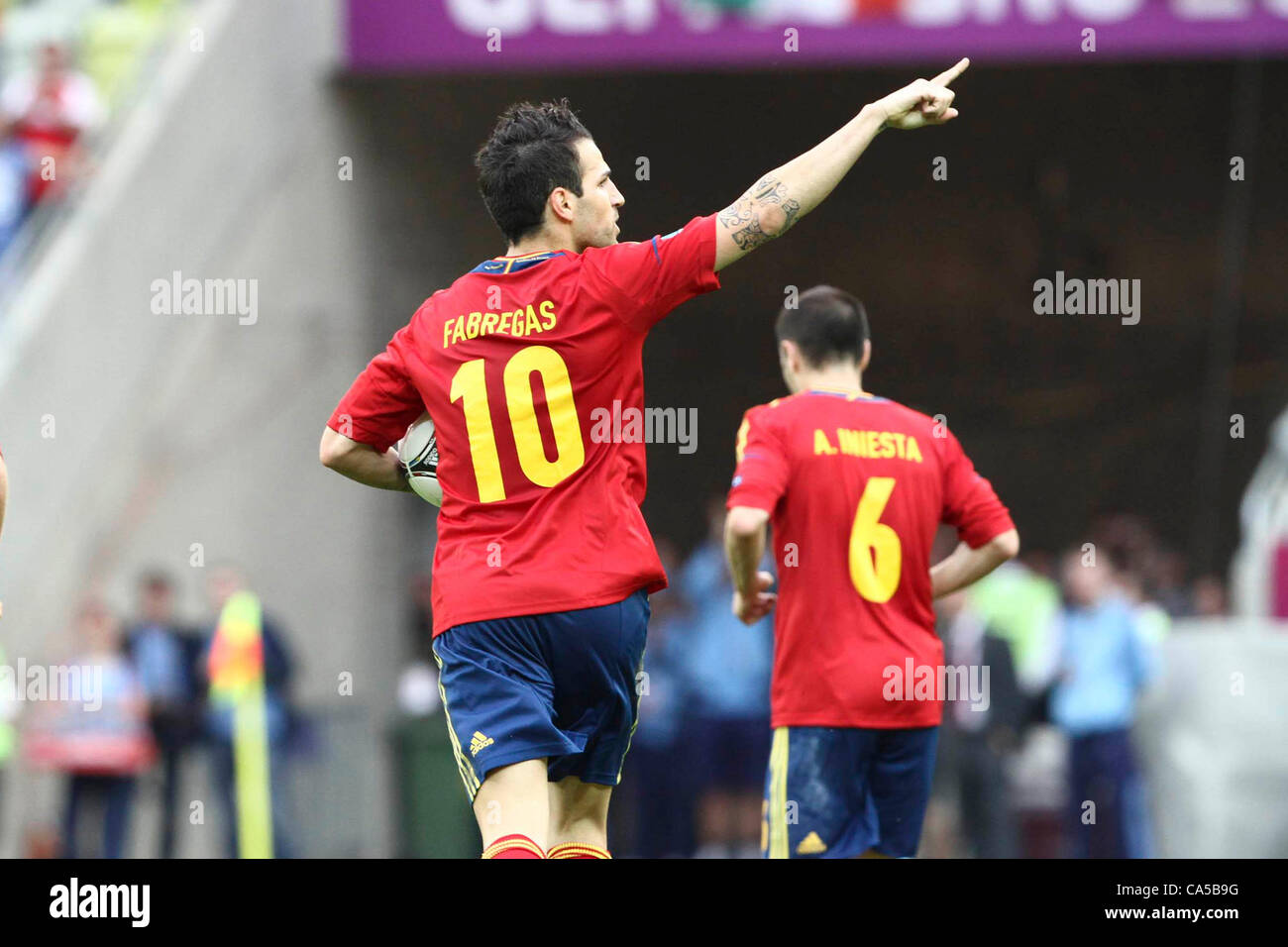 italy vs spain Euro 2012 Stock Photo - Alamy