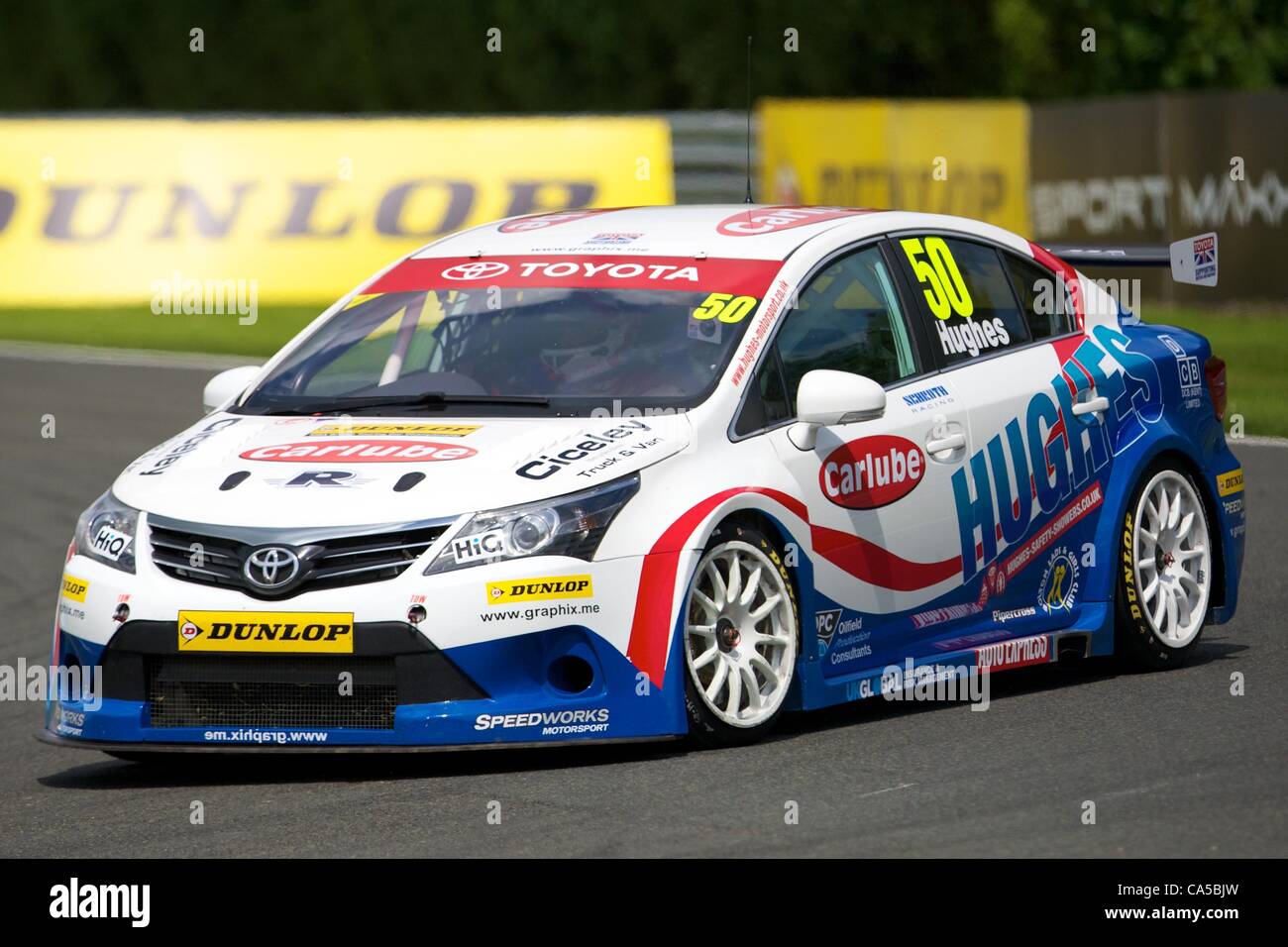 10.06.2012 Oulton Park, England. Tony Hughes in his Speedworks ...