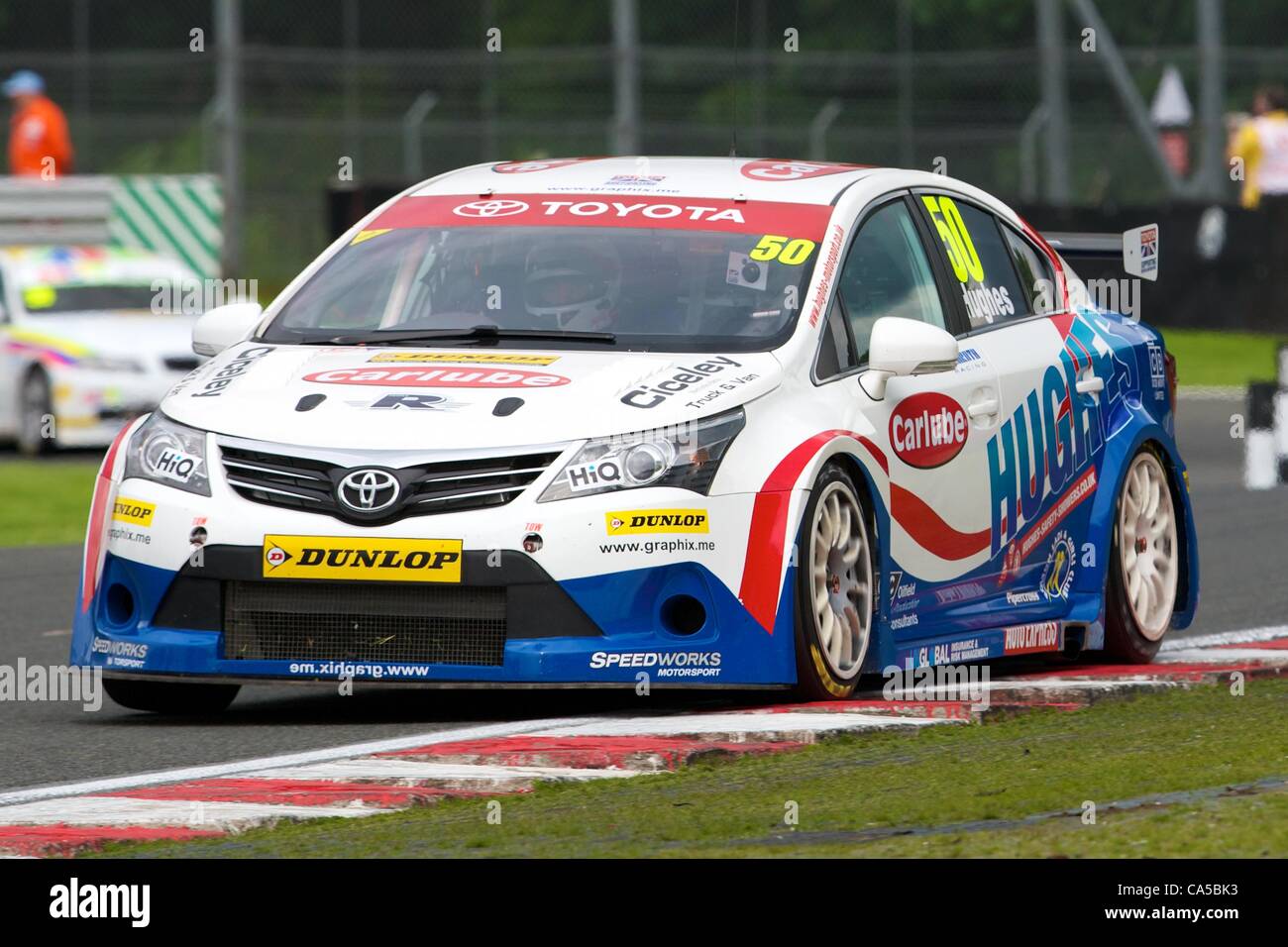 10.06.2012 Oulton Park, England. Tony Hughes in his Speedworks ...