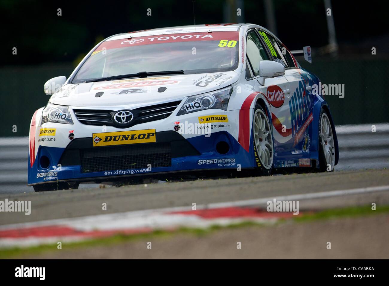 10.06.2012 Oulton Park, England. Tony Hughes in his Speedworks ...