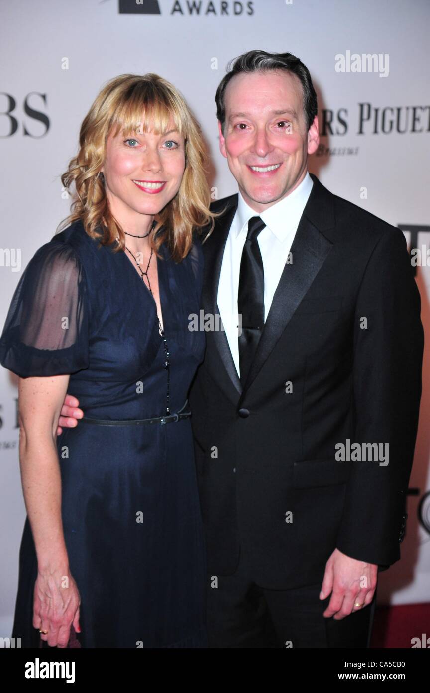 Guest, Jeremy Shamos at arrivals for The 66th Annual Tony Awards ...
