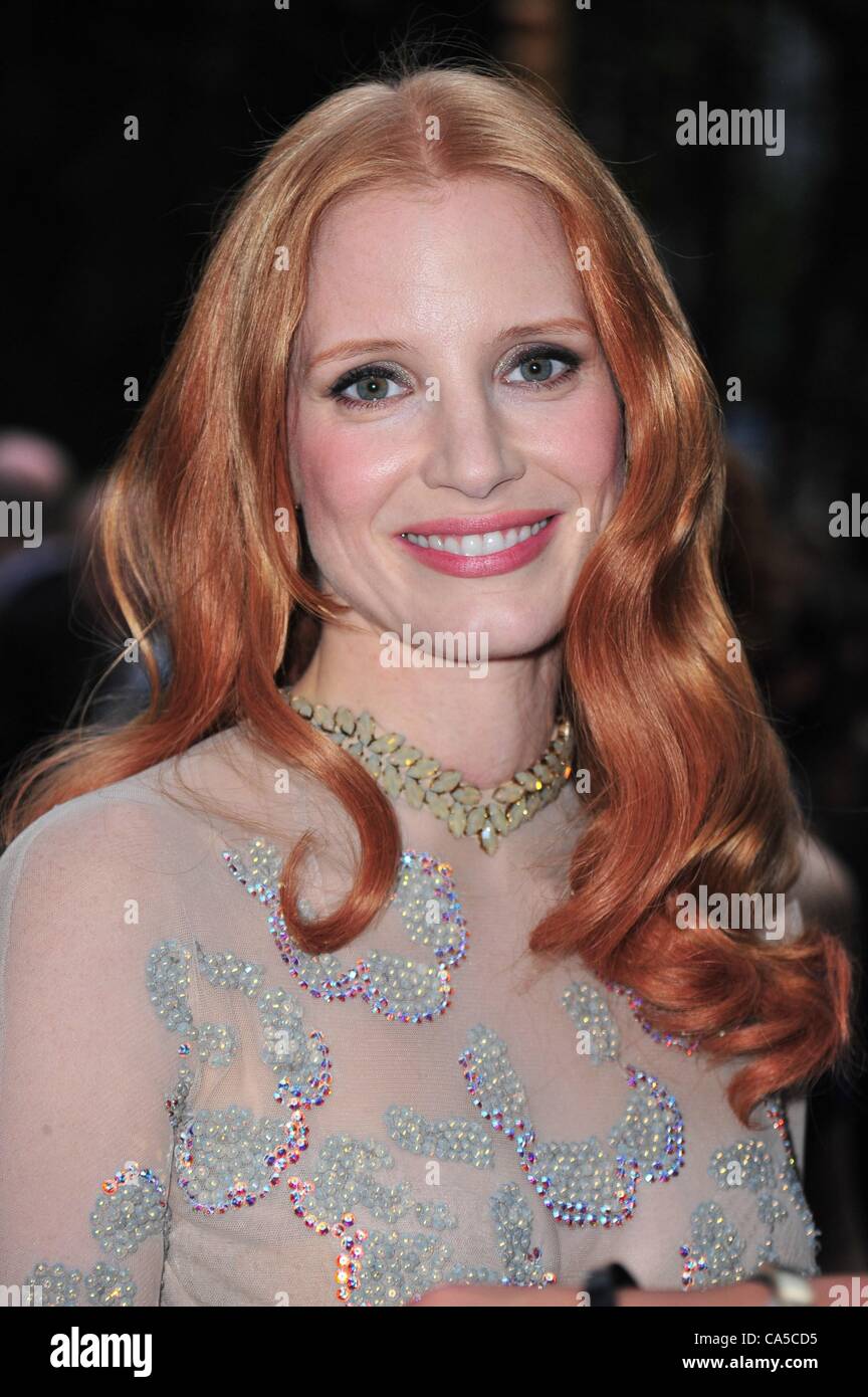 Jessica Chastain at arrivals for The 66th Annual Tony Awards - ARRIVALS ...