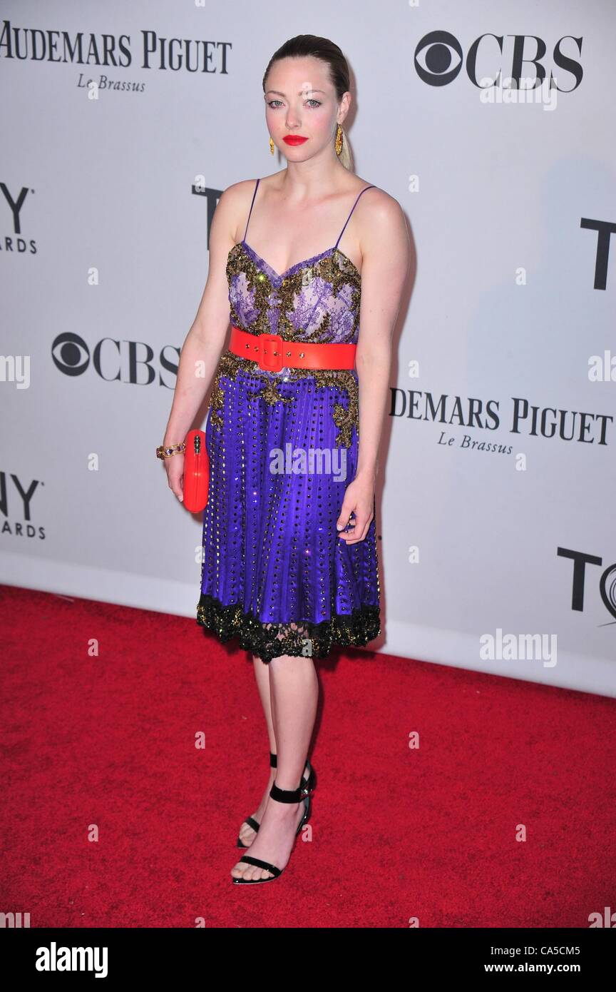 Amanda Seyfried at arrivals for The 66th Annual Tony Awards - ARRIVALS ...