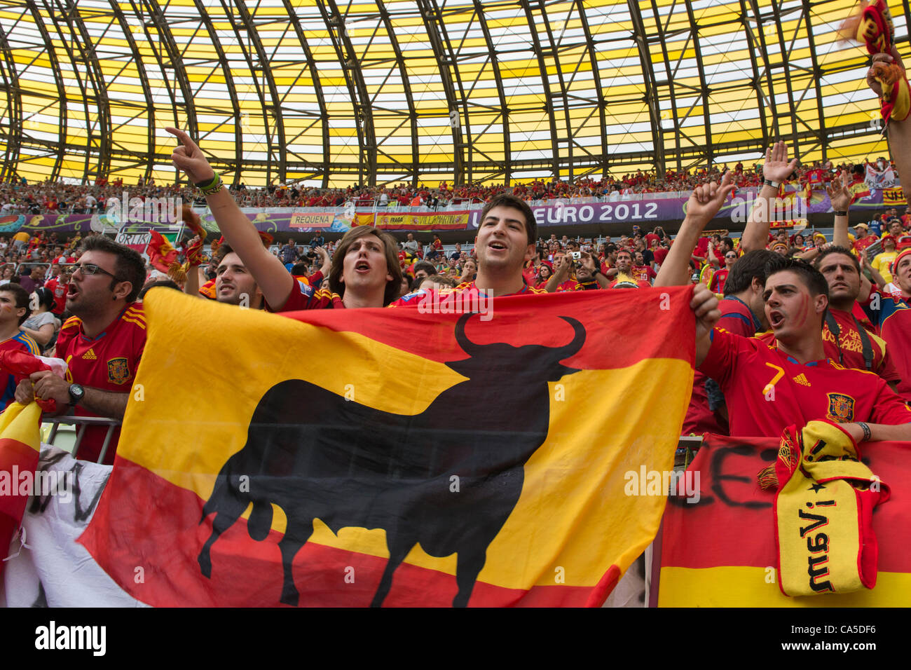 Spain fans (ESP), JUNE 10, 2012 - Football / Soccer : UEFA EURO 2012 ...