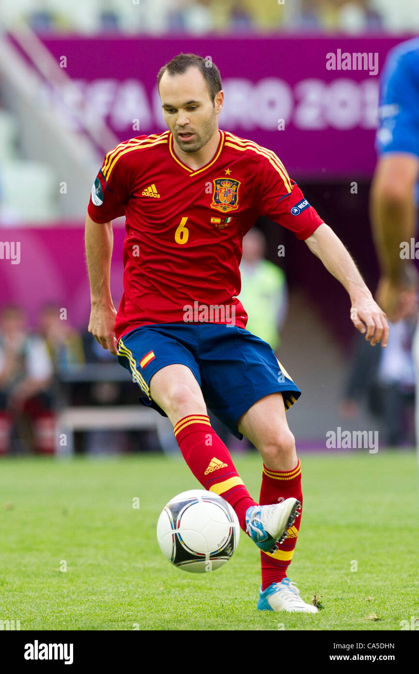 Andres Iniesta (ESP), JUNE 10, 2012 - Football / Soccer : UEFA EURO ...