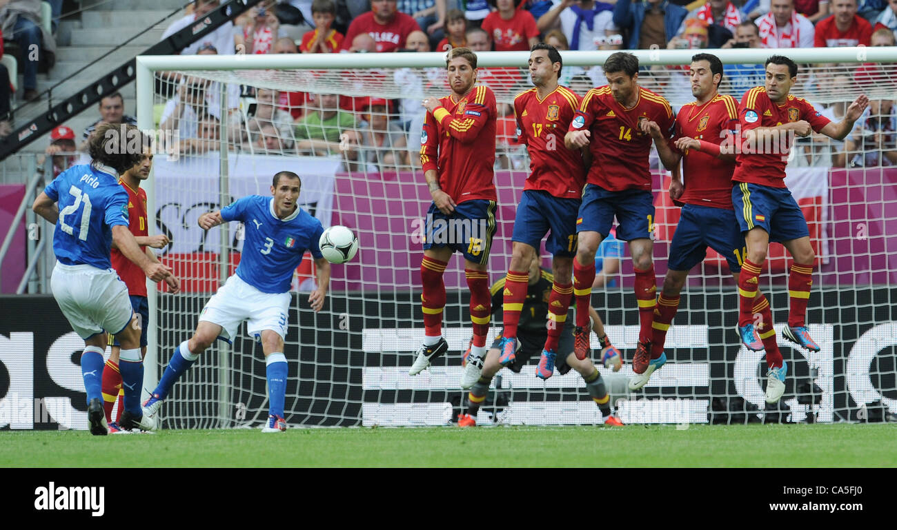 10.06.2012. Gdansk, Poland. UEFA European Football Championship 2012 in ...