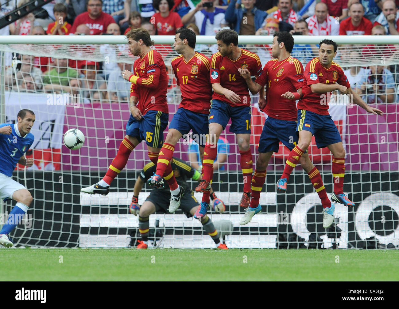 10.06.2012. Gdansk, Poland. UEFA European Football Championship 2012 in ...