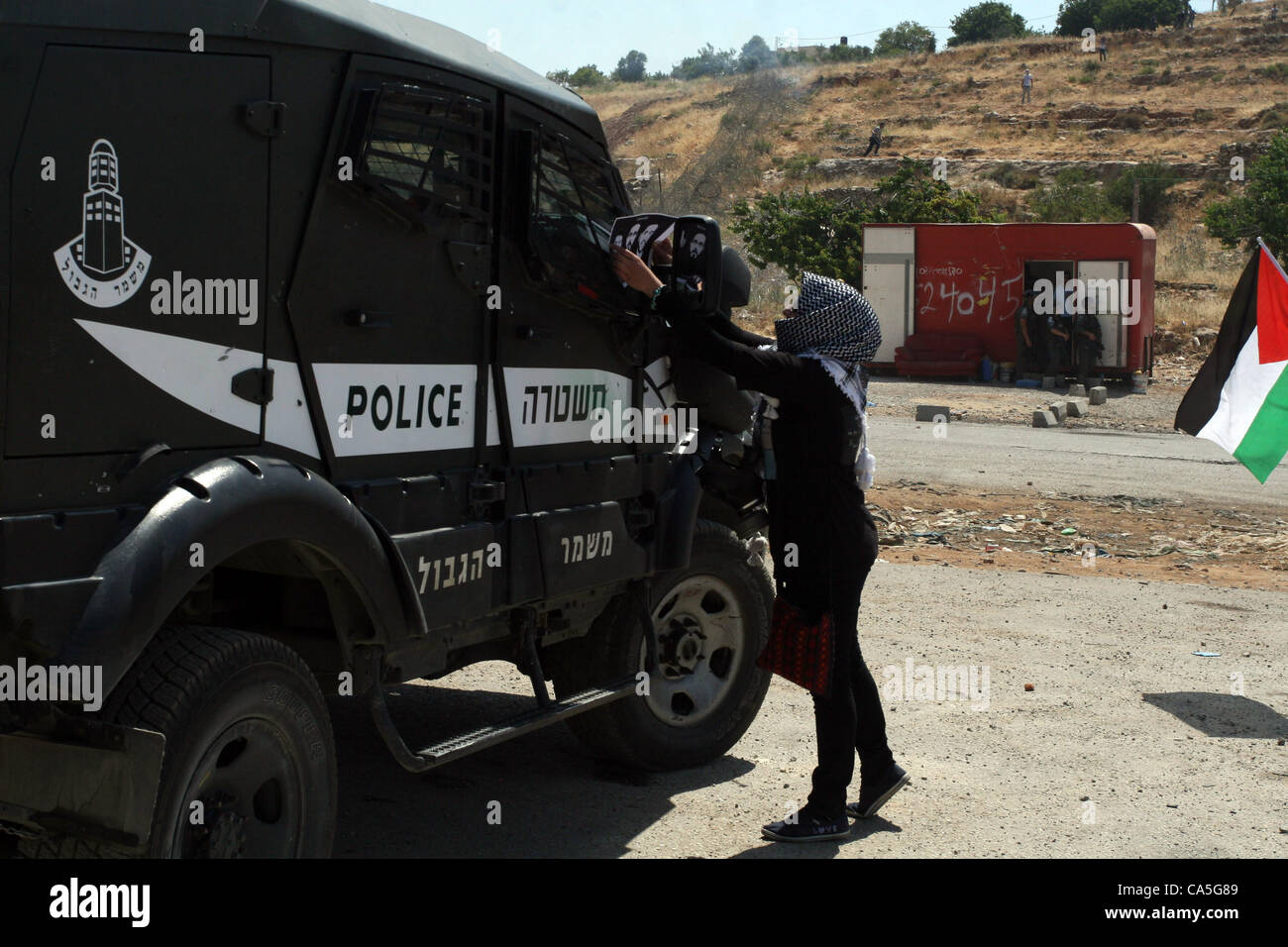 June 11, 2012 - Ramallah, West Bank, Palestinian Territory - Israeli ...