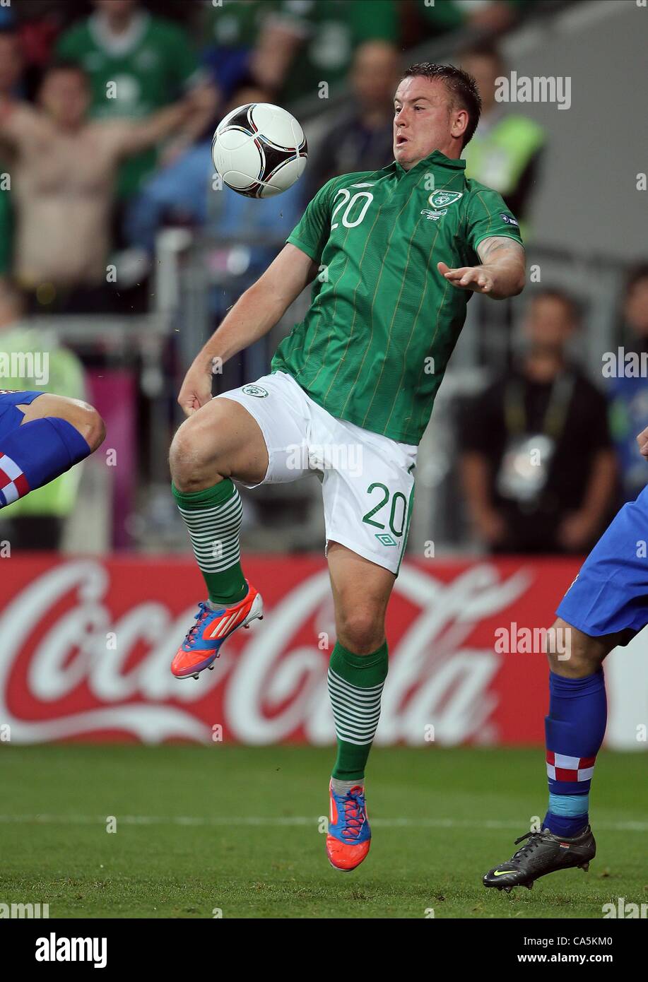 SIMON COX REP. OF IRELAND MUNICIPAL STADIUM POZNAN POLAND 10 June 2012 ...