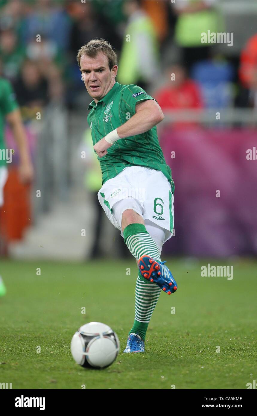 GLENN WHELAN REP. OF IRELAND MUNICIPAL STADIUM POZNAN POLAND 10 June ...