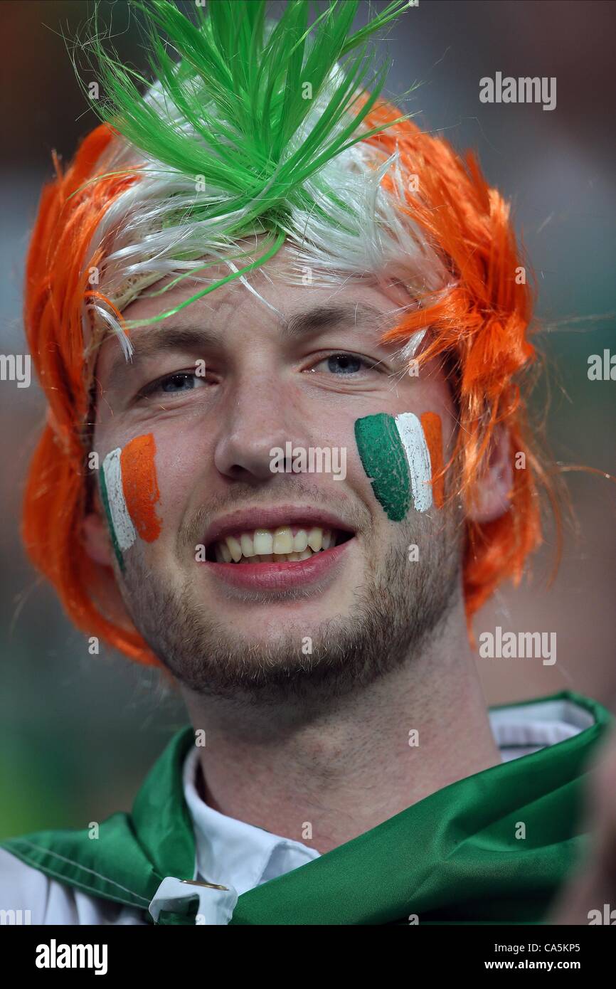 Irish fan hi-res stock photography and images - Alamy