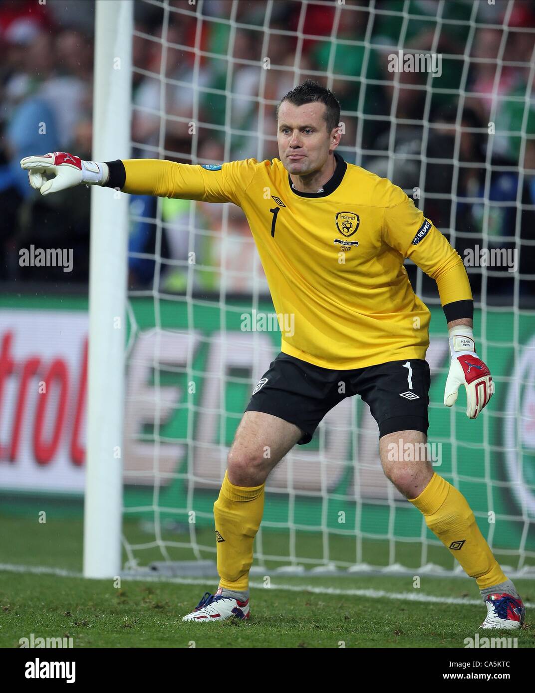 SHAY GIVEN REP. OF IRELAND MUNICIPAL STADIUM POZNAN POLAND 10 June 2012 ...