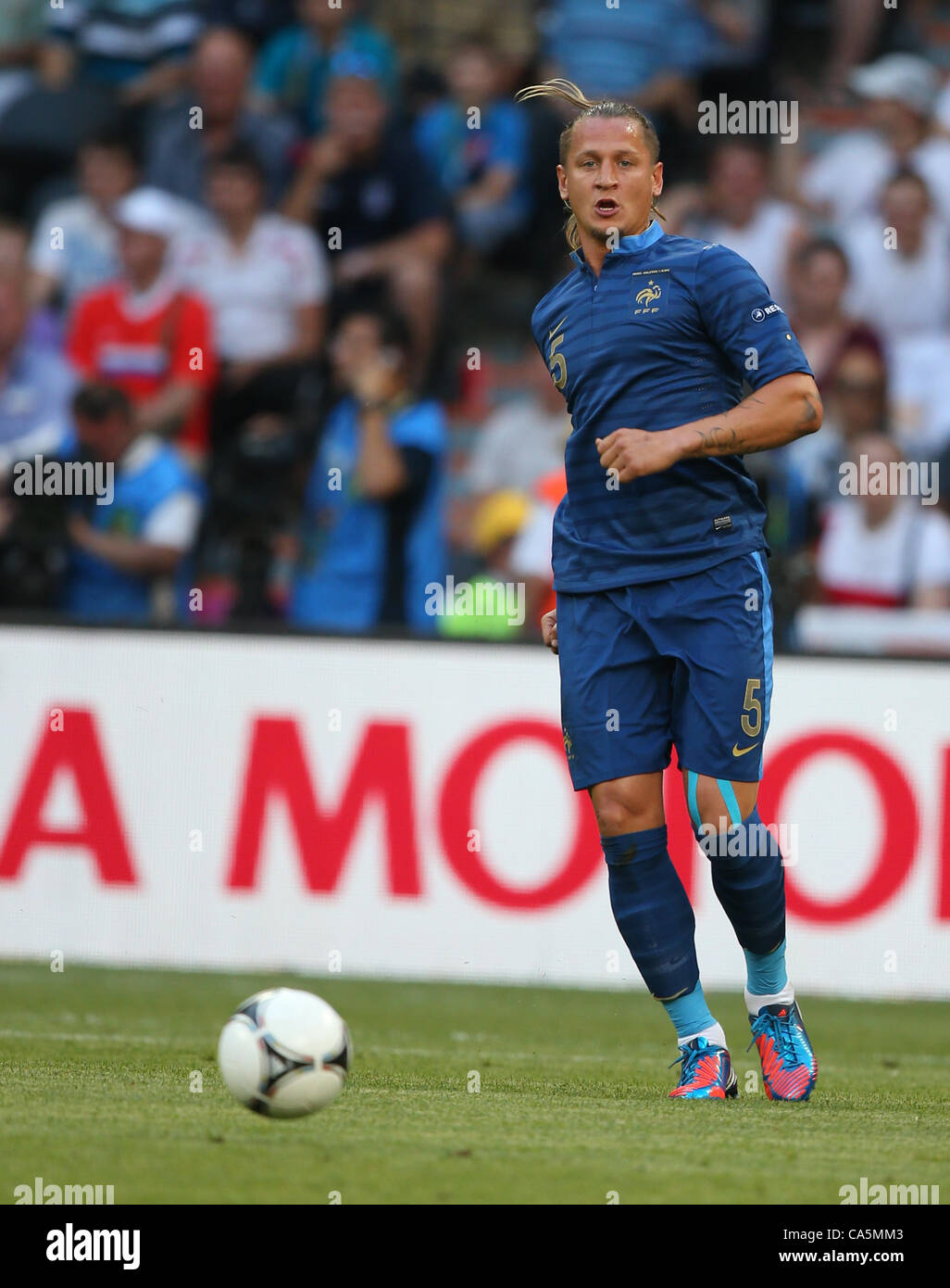 PHILIPPE MEXES FRANCE & AC MILAN DONBASS ARENA DONETSK UKRAINE UKRAINE ...