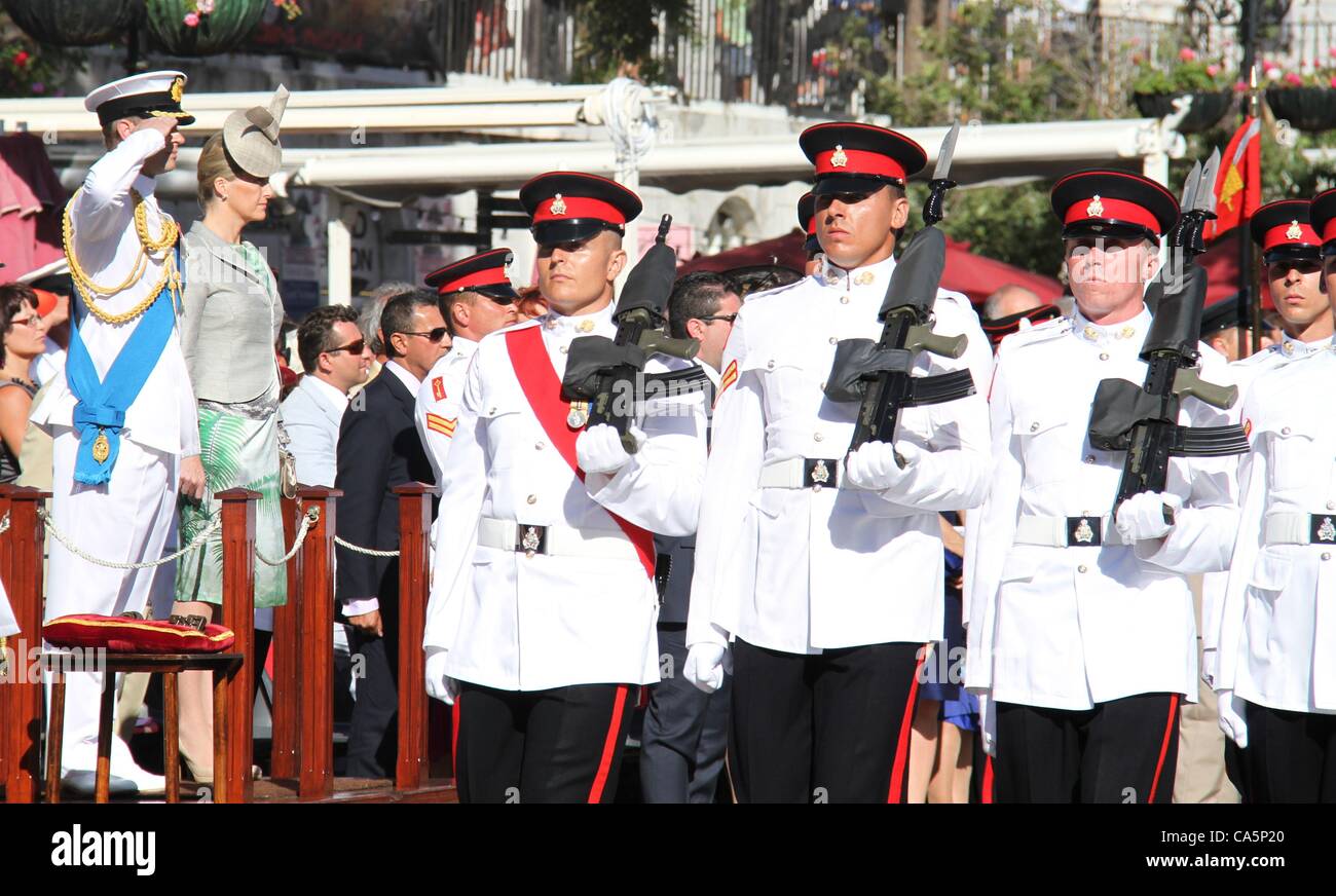 Gibraltar. 12 June, 2012. The Parade which took place in Gibraltar's ...