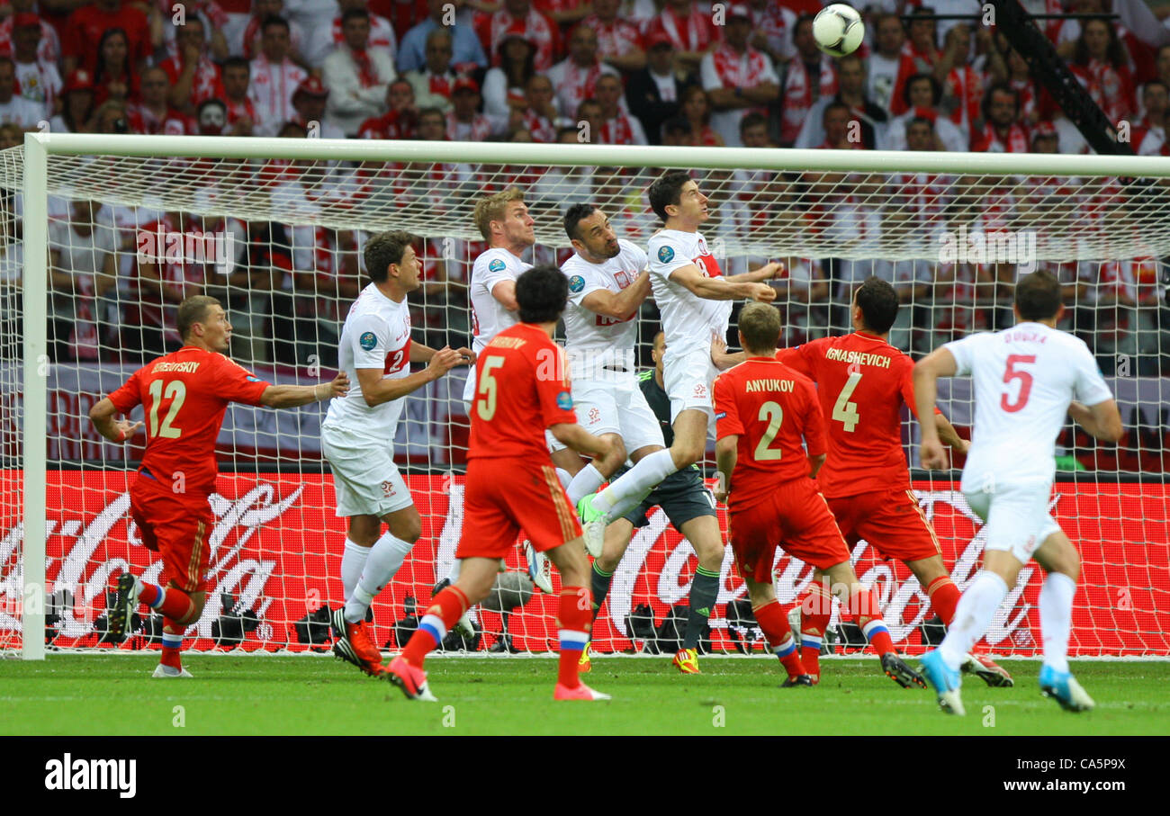 12.06.2012. Warsaw Poland UEFA European Championship 2012 in Poland and ...