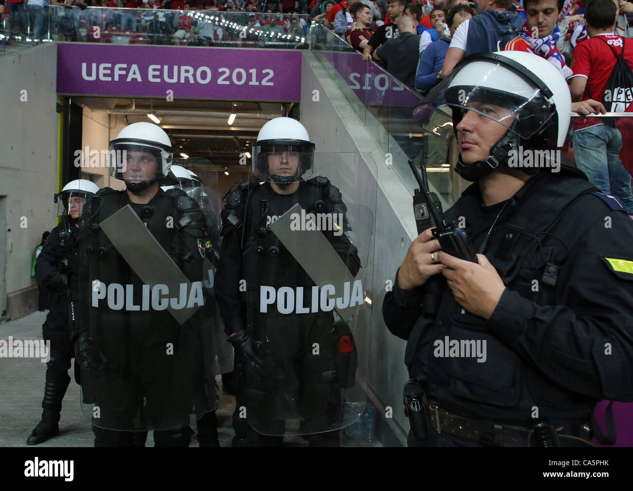 Police stadium hi-res stock photography and images - Alamy