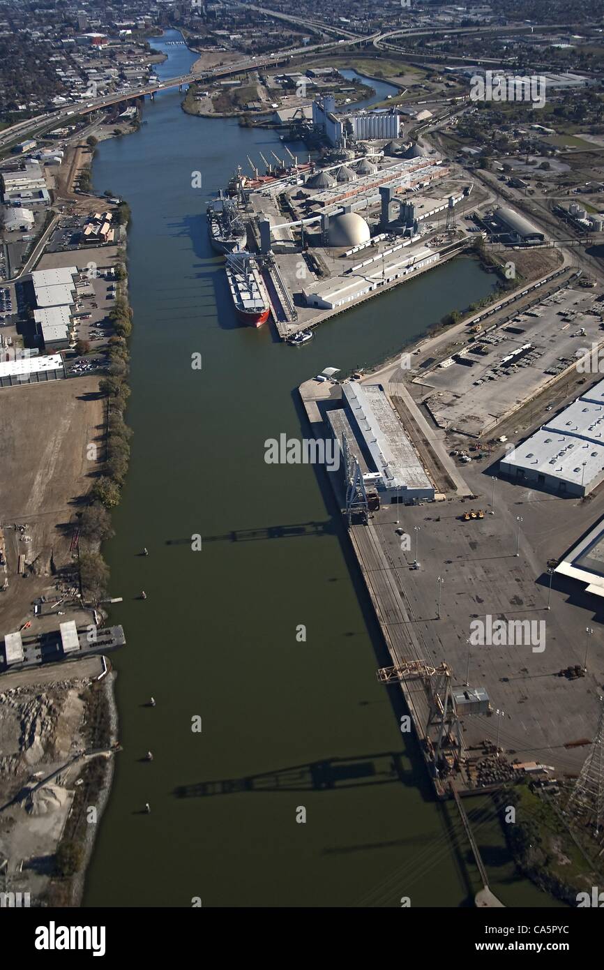 Stockton california aerial hi-res stock photography and images - Alamy
