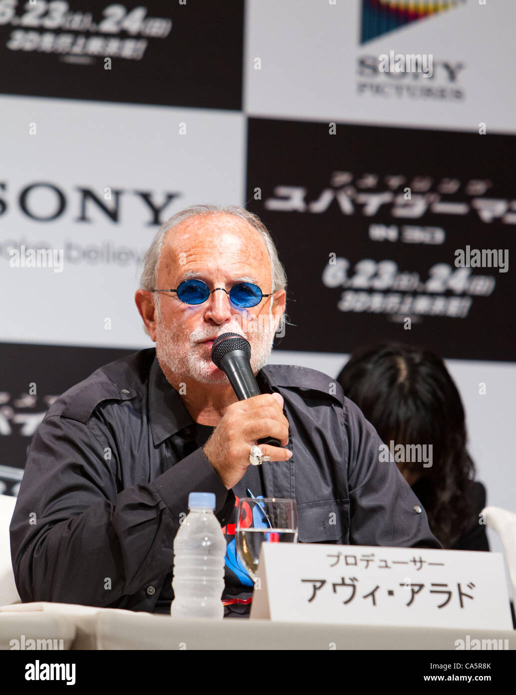 June 13, 2012, Tokyo, Japan - Producer Avi Arad attends the press ...