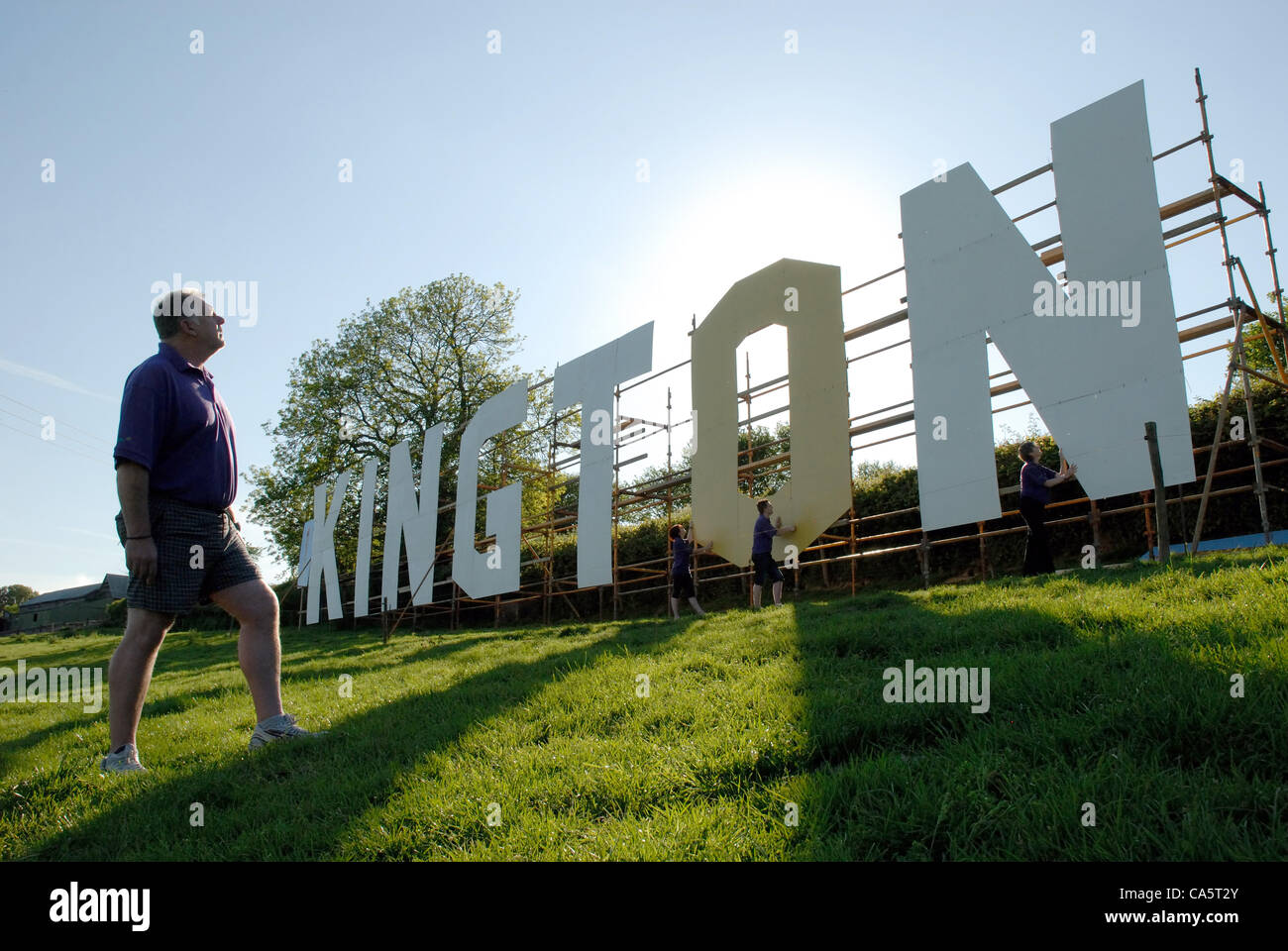 Kington town herefordshire hi-res stock photography and images - Alamy