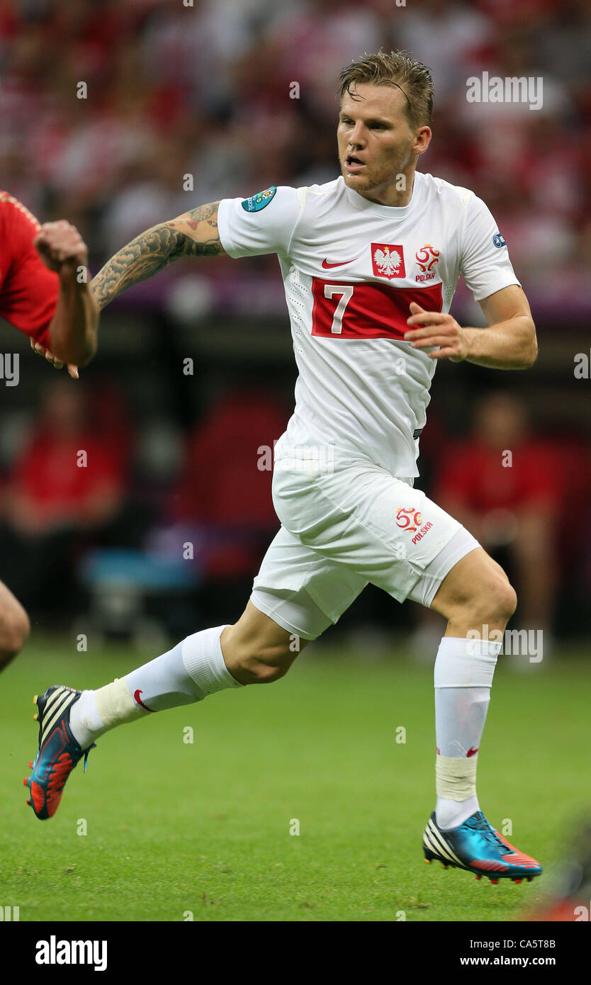 EUGEN POLANSKI POLAND NATIONAL STADIUM WARSAW POLAND 12 June 2012 Stock ...