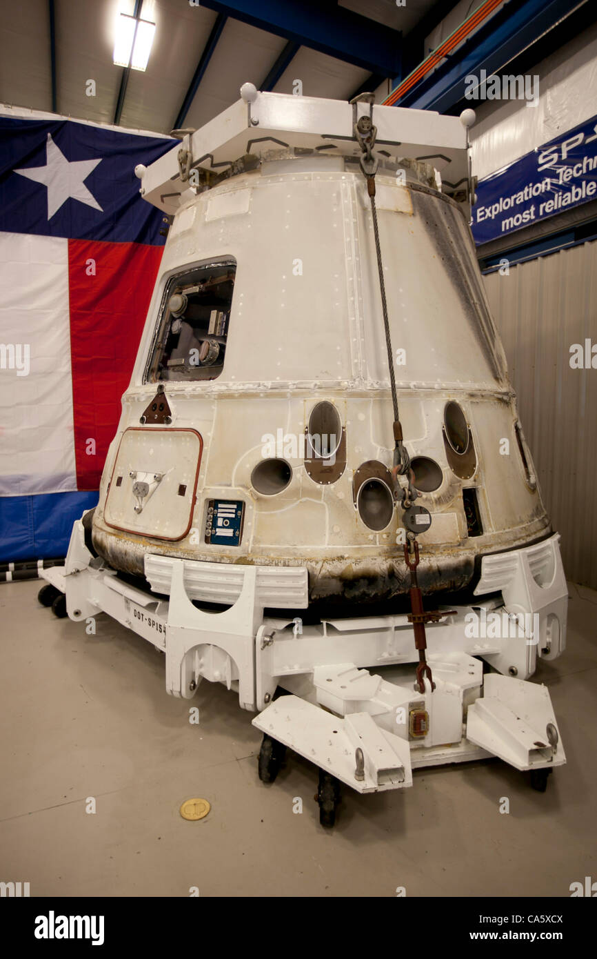 McGregor, Texas where a rocket test stand juts skyward that will be ...