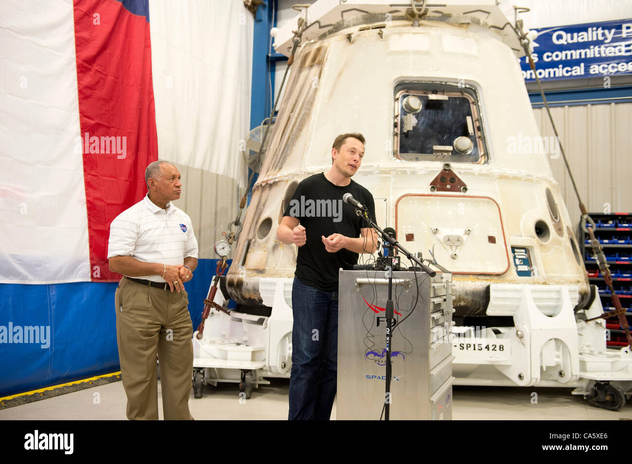 McGregor, Texas where a rocket test stand juts skyward that will be ...