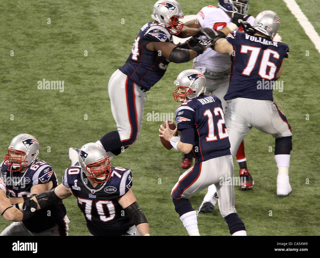 Super bowl xlvi 2012 hi-res stock photography and images - Alamy