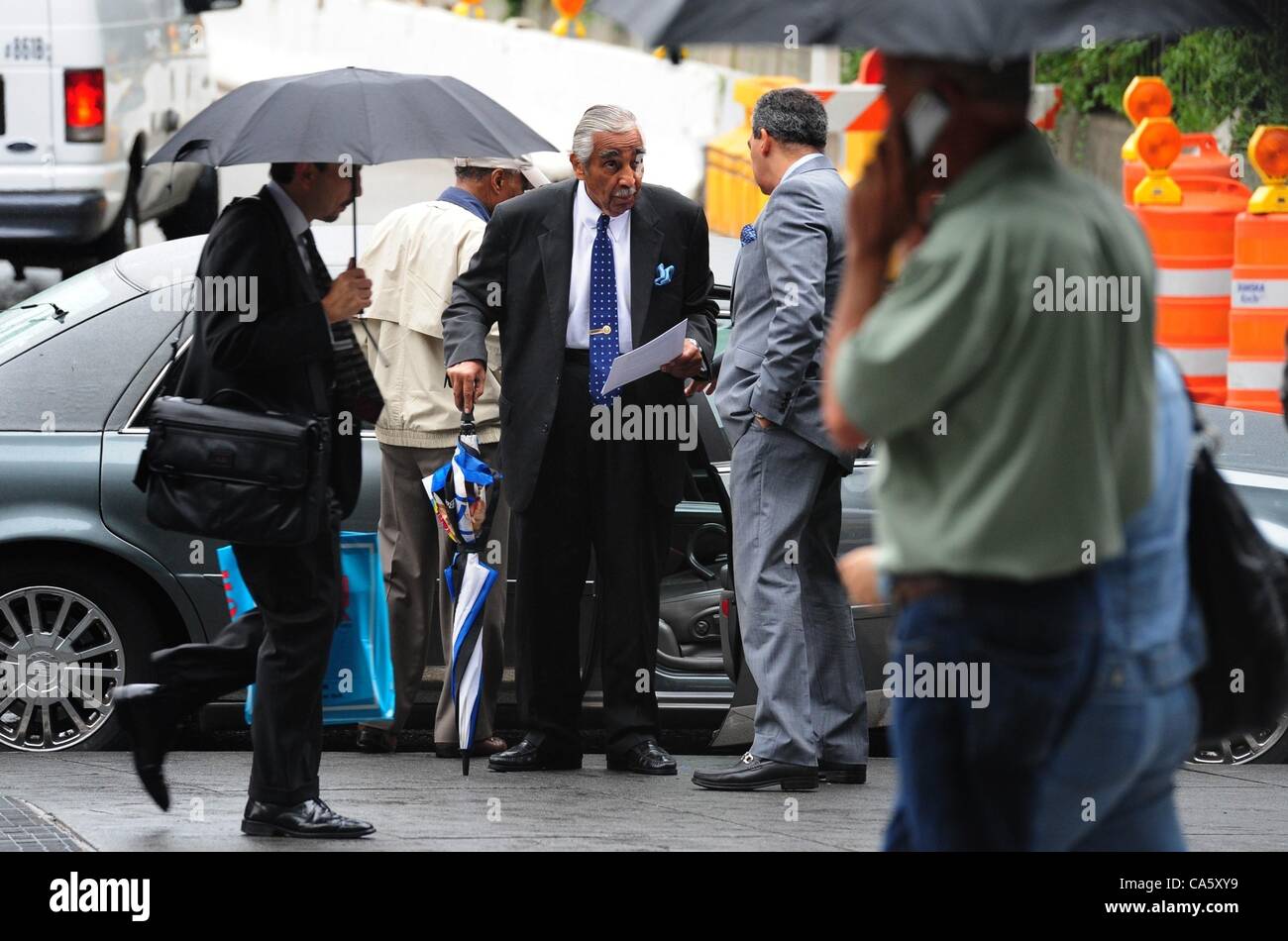 June 13, 2012 - Manhattan, New York, U.S. - Congressman CHARLES RANGEL ...