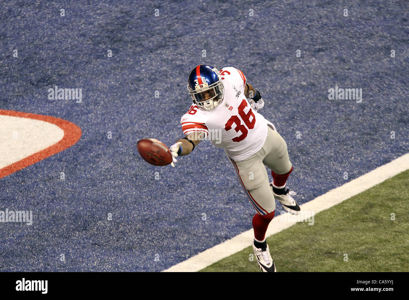 Feb. 5, 2012 - Indianapolis, IN, USA - New York Giants defensive back ...
