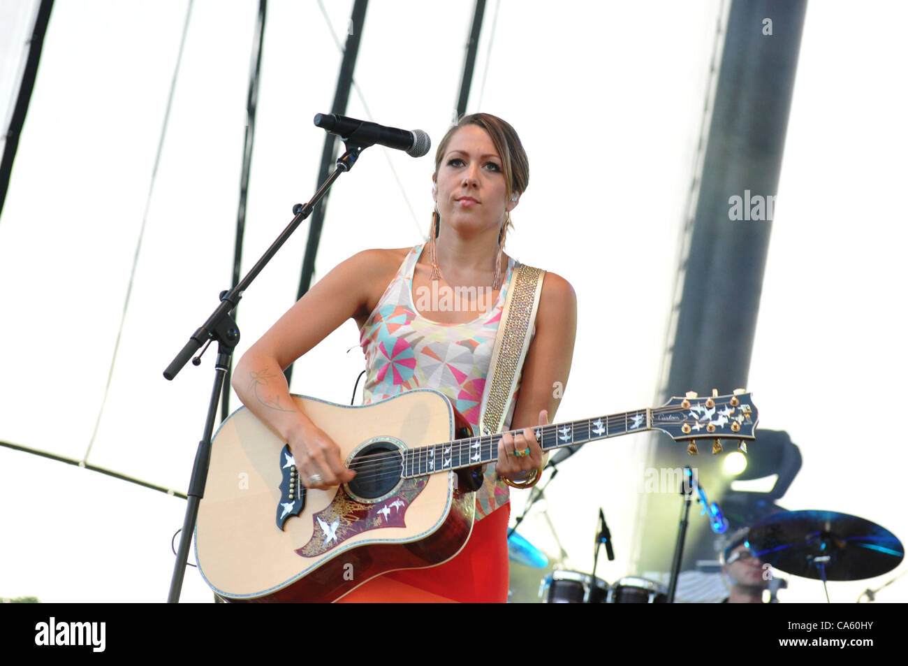 June 11, 2012 - Raleigh, North Carolina, USA - Singer COLBIE CAILLAT ...
