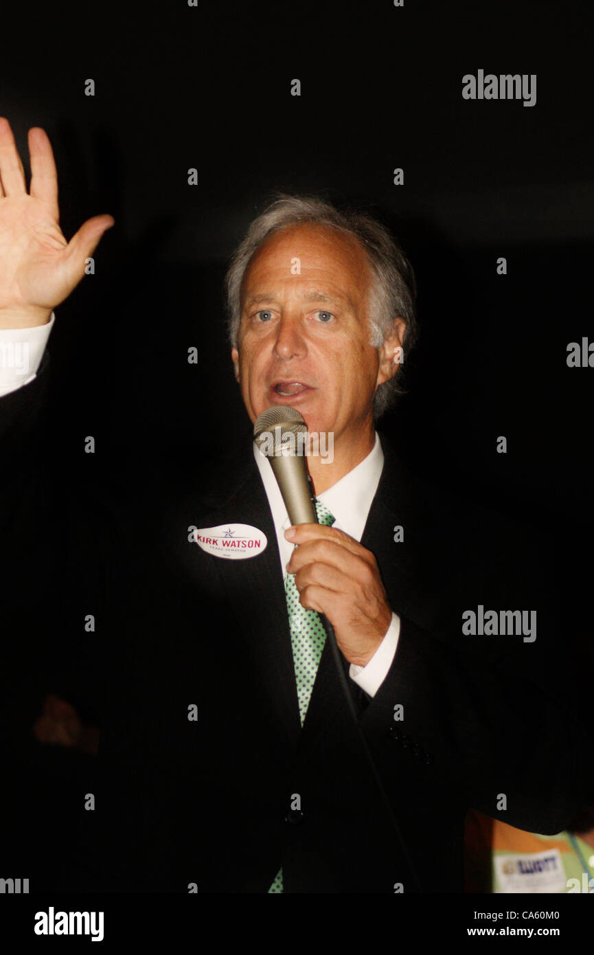 State Senator and former Austin Mayor Kirk Watson(D-SD14) speaks at his ...