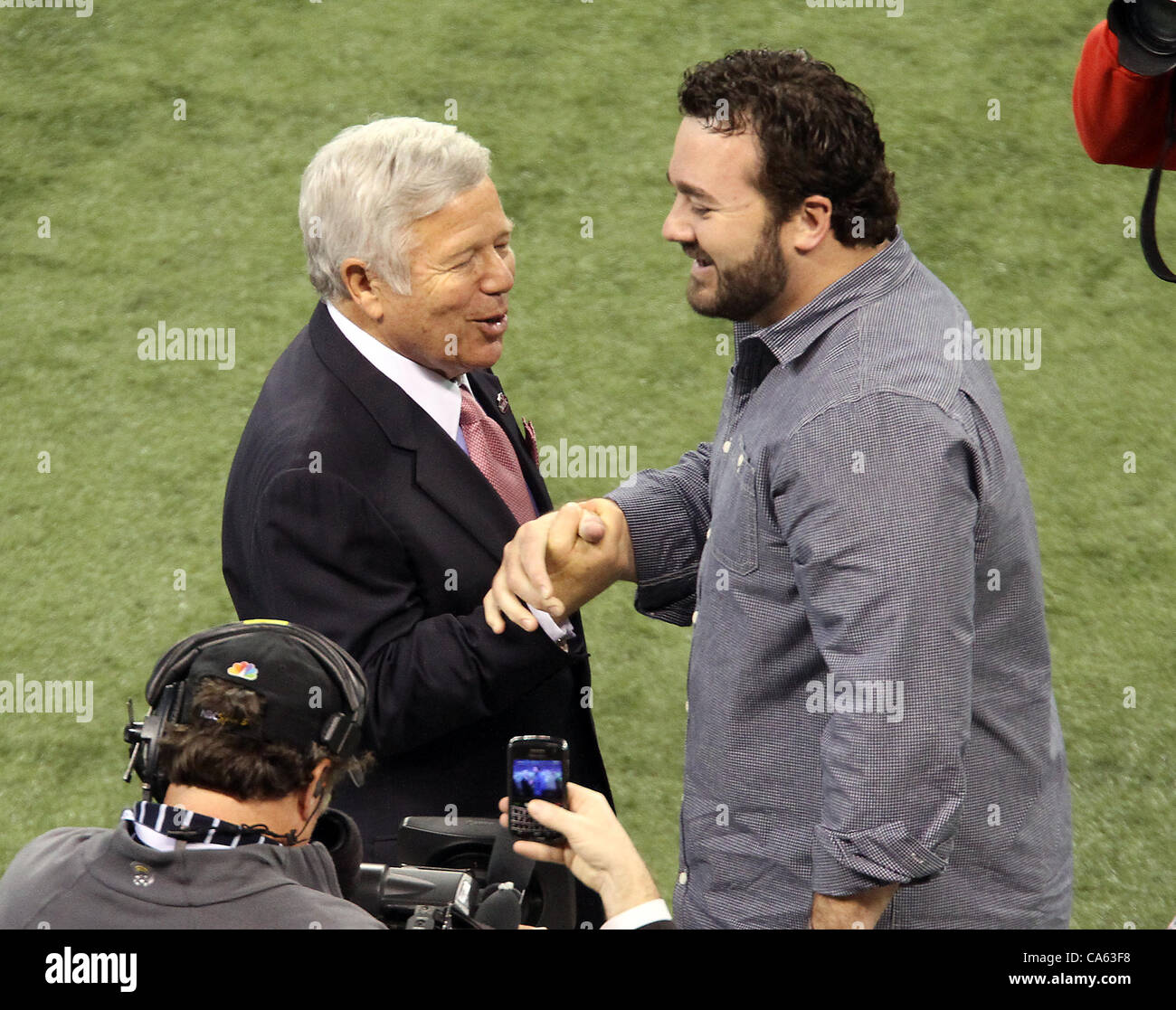 Feb. 5, 2012 - Indianapolis, IN, USA - New England Patriots owner ...