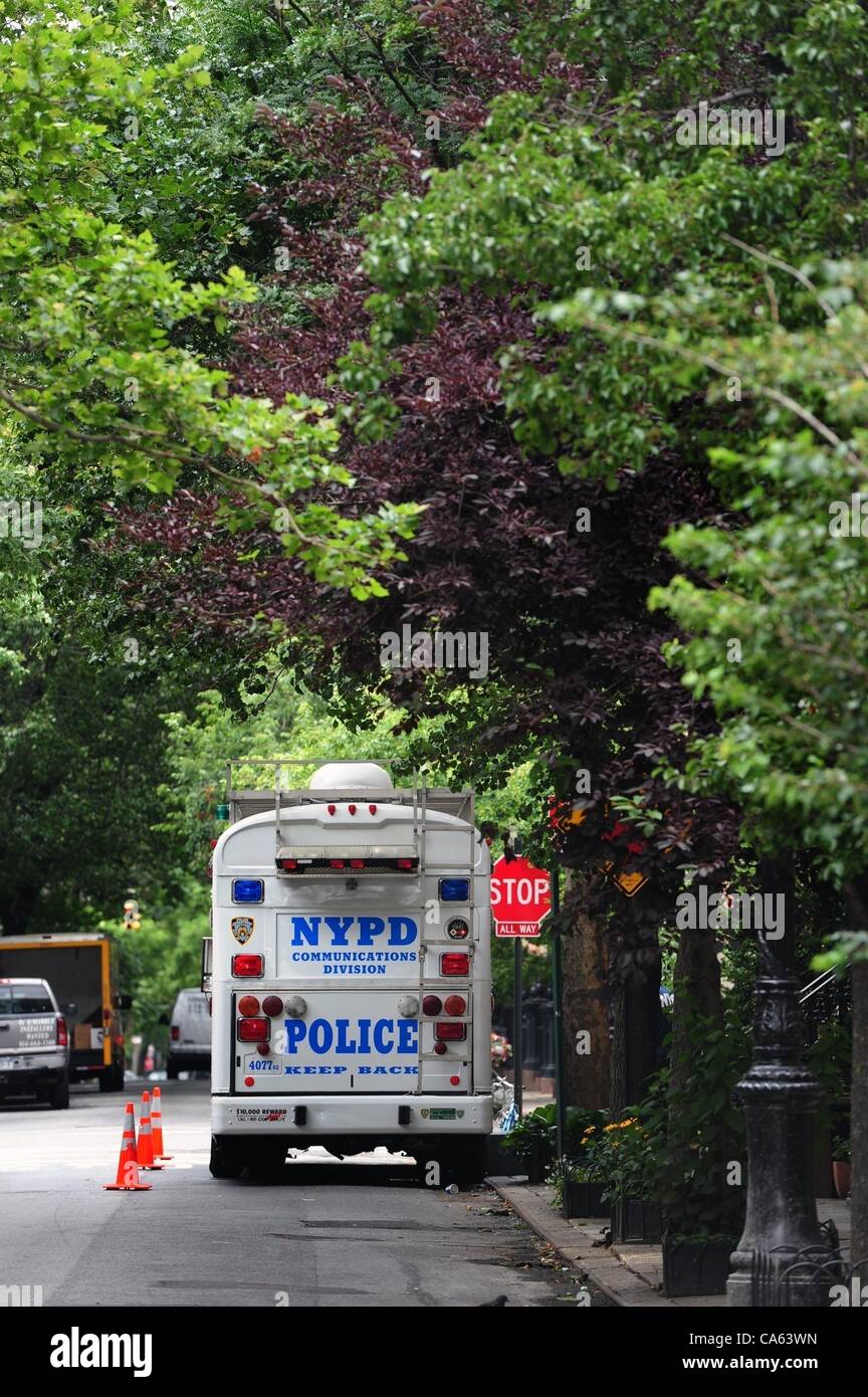 June 14, 2012 - Manhattan, New York, U.S. - An NYPD Mobile Command ...