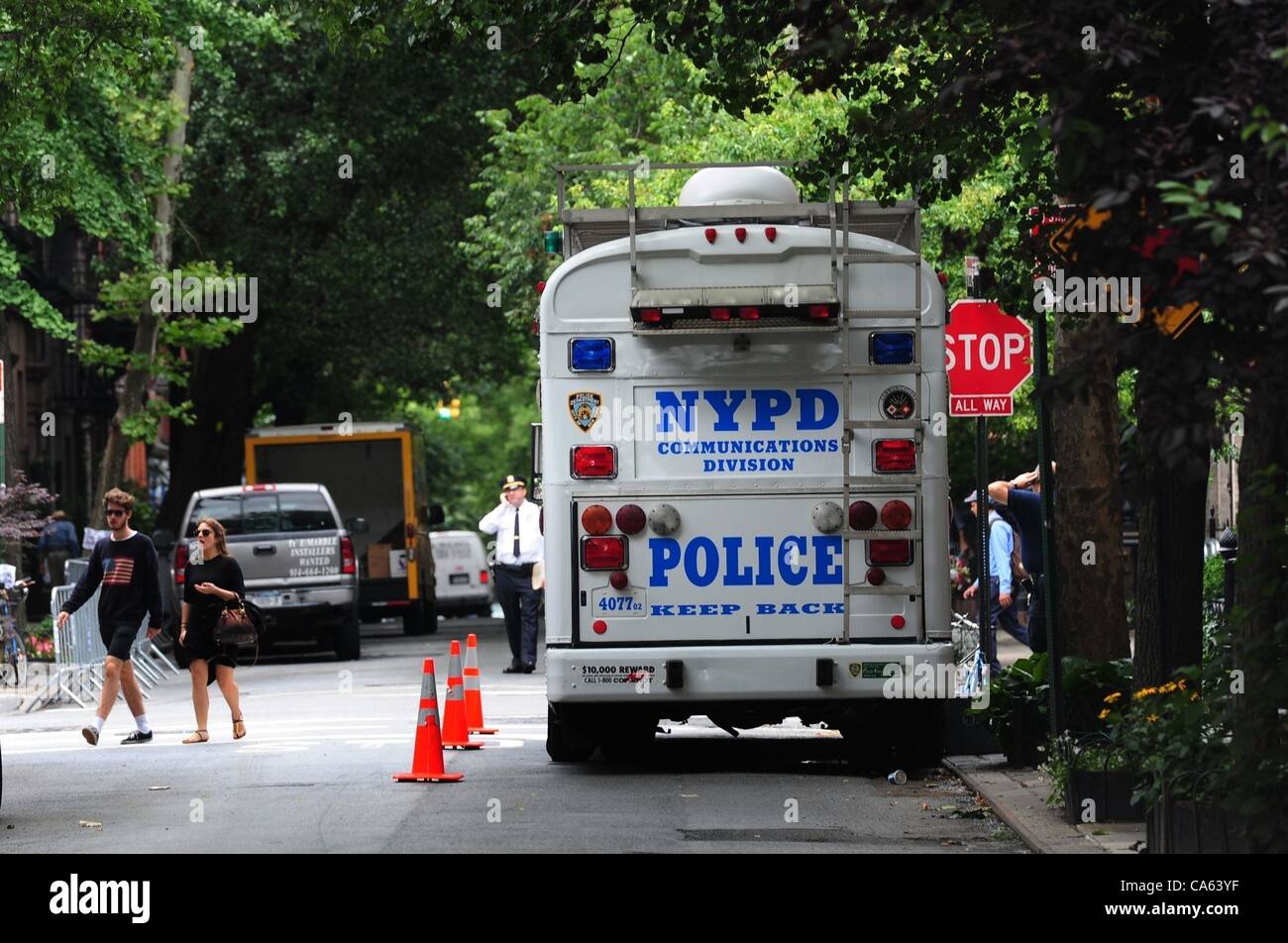 June 14, 2012 - Manhattan, New York, U.S. - An NYPD Mobile Command ...