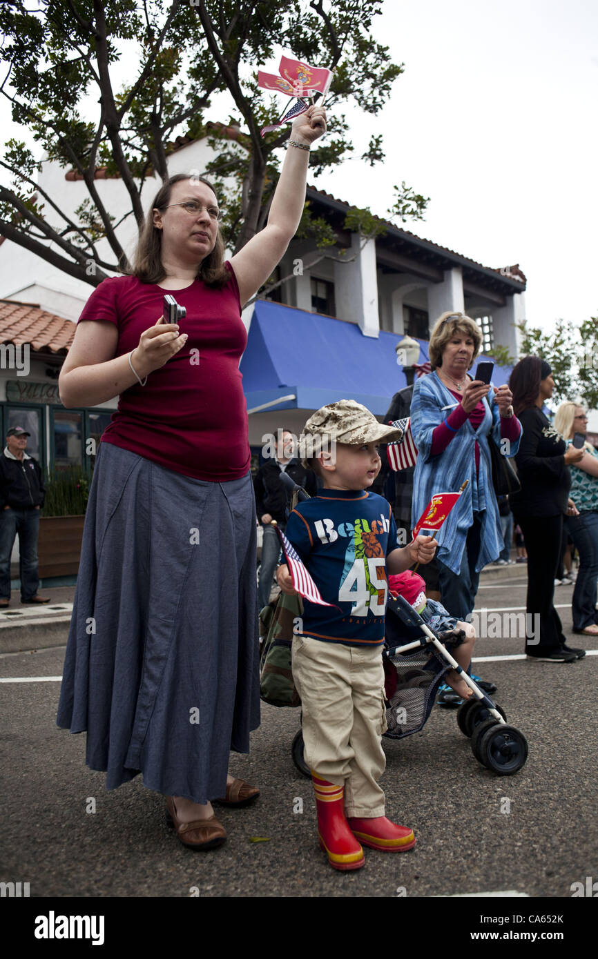 June 14, 2012 - San Clemente, California, U.S - ABBY RAWLINS, left, and ...