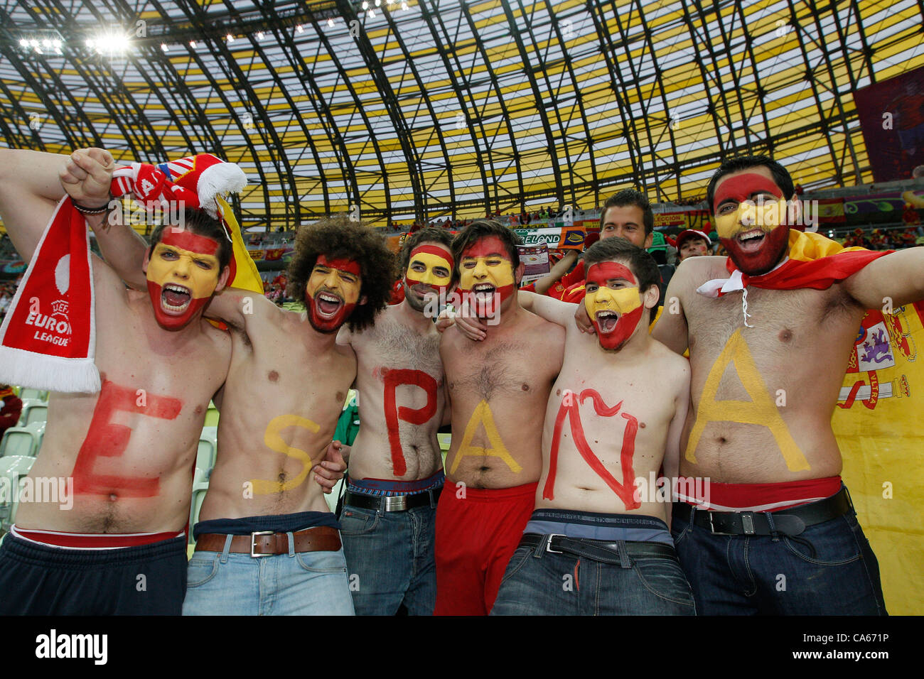 Spanish fans spain hi-res stock photography and images - Alamy