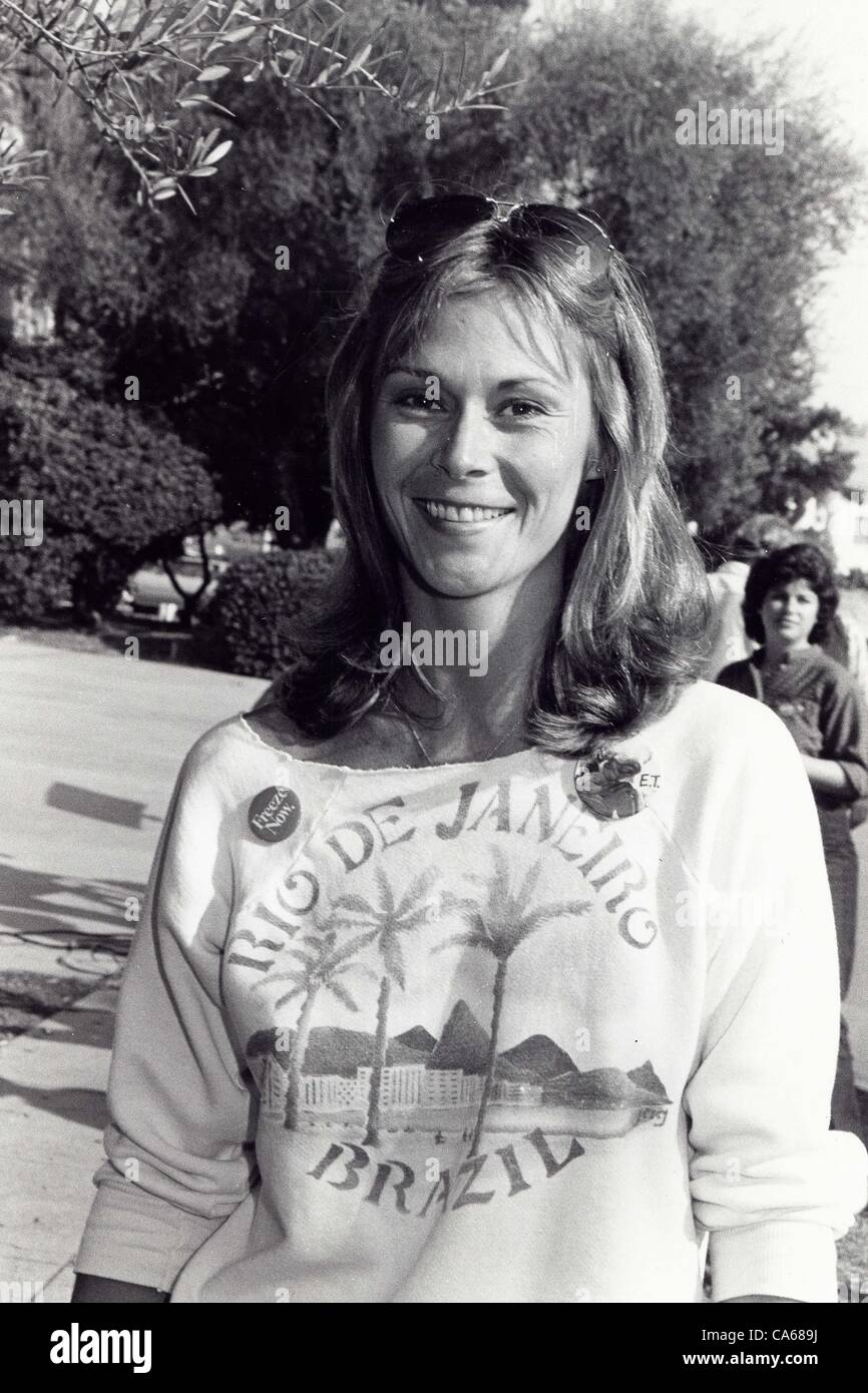 KATE JACKSON at Nuclear Freeze campaign benefit.AKA Catherine Elise ...