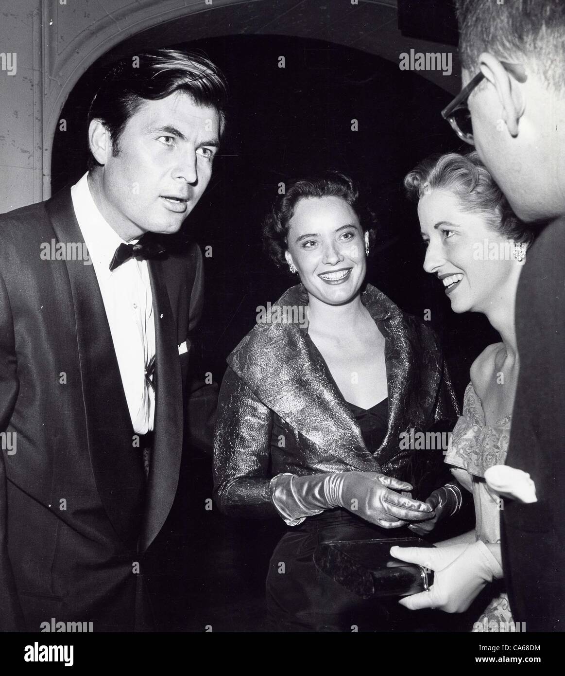 FESS PARKER Marcella Rinehart and friends.Supplied by Photos inc ...