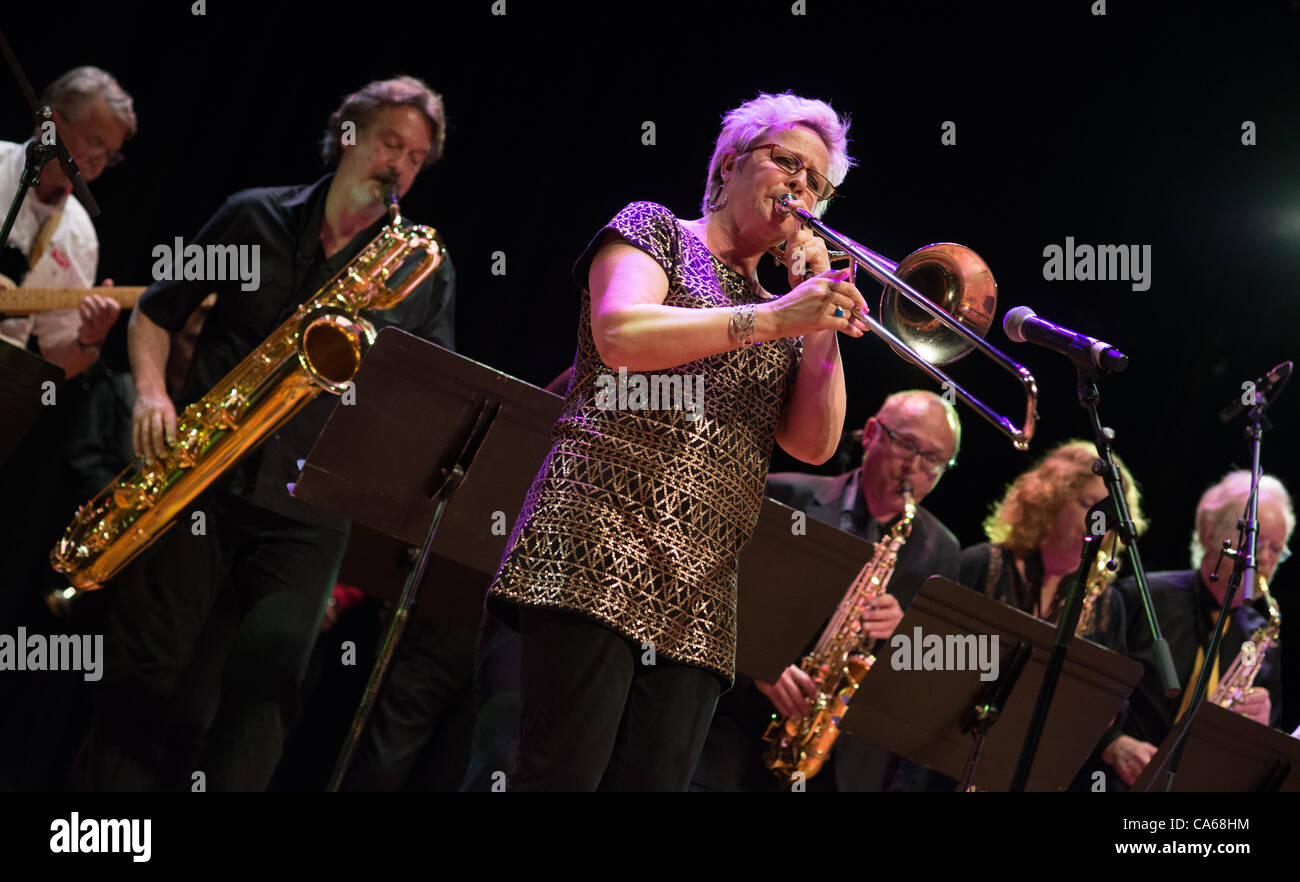 Annie Whitehead's World Music WOrkshop Band performing at POEM 2012 ...