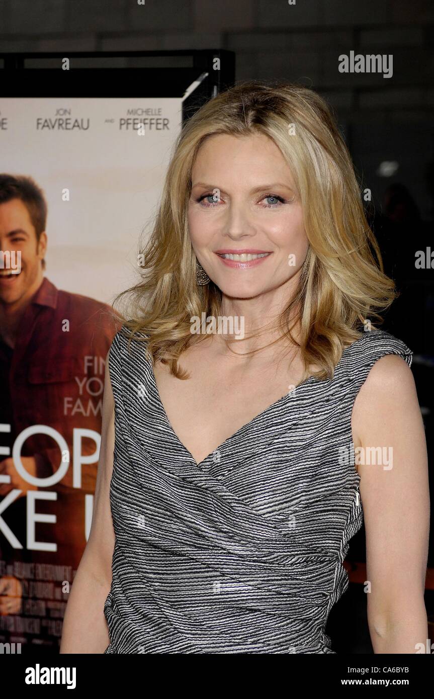 Michelle Pfeiffer at arrivals for PEOPLE LIKE US World Premiere at the ...