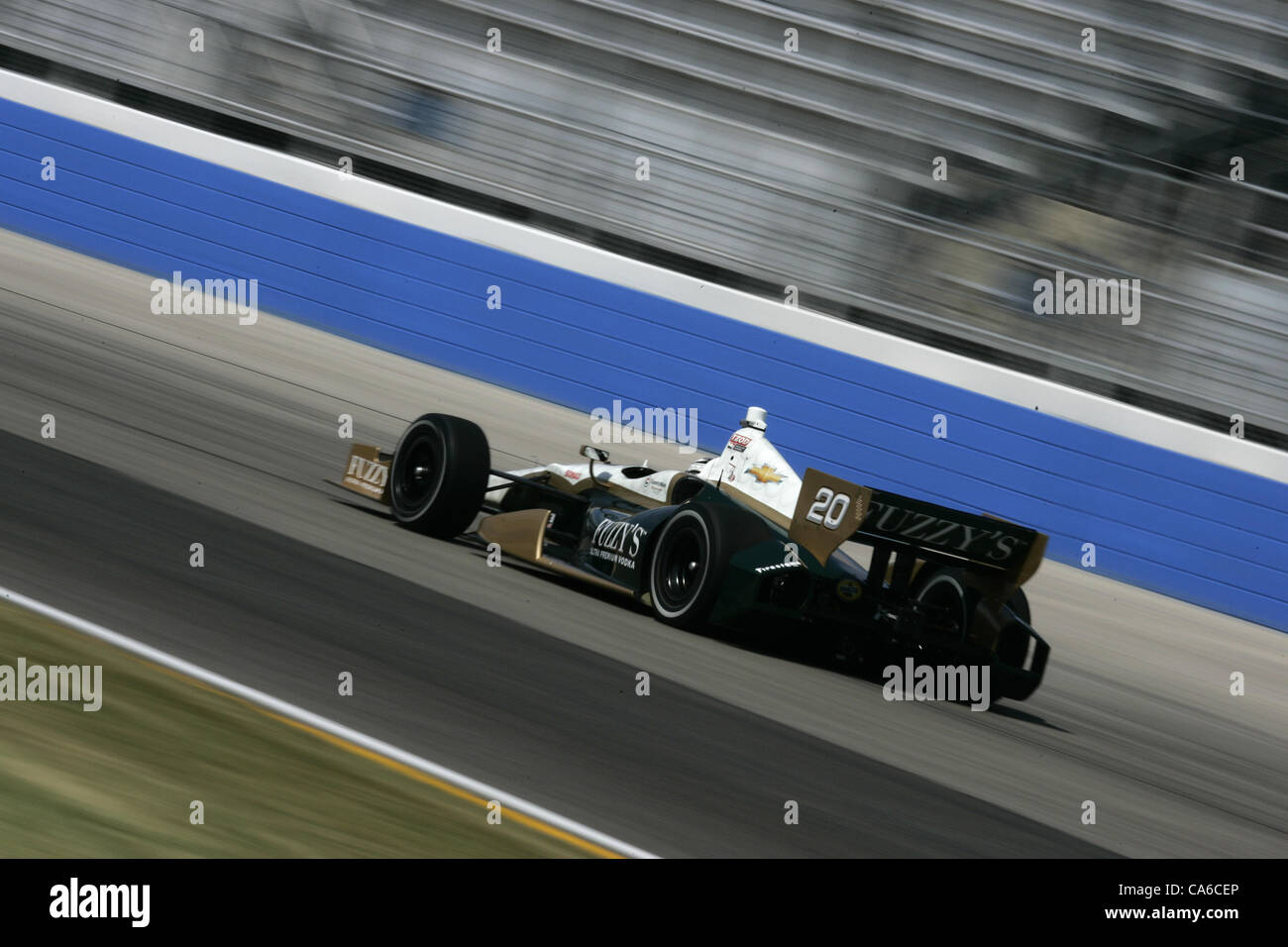 June 15, 2012 - Milwaukee, Wisconsin, U.S - IZOD Indycar Series ...