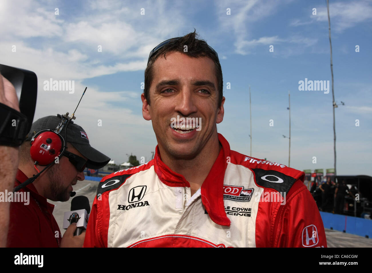 June 15, 2012 - Milwaukee, Wisconsin, U.S - IZOD Indycar Series ...