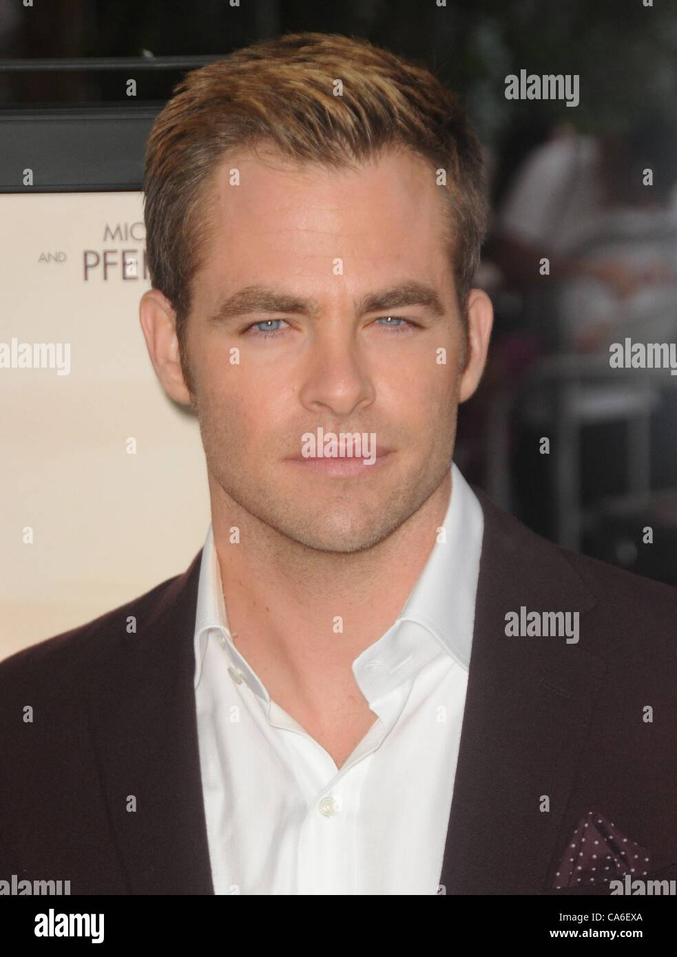 Chris Pine at arrivals for PEOPLE LIKE US World Premiere at the Los ...