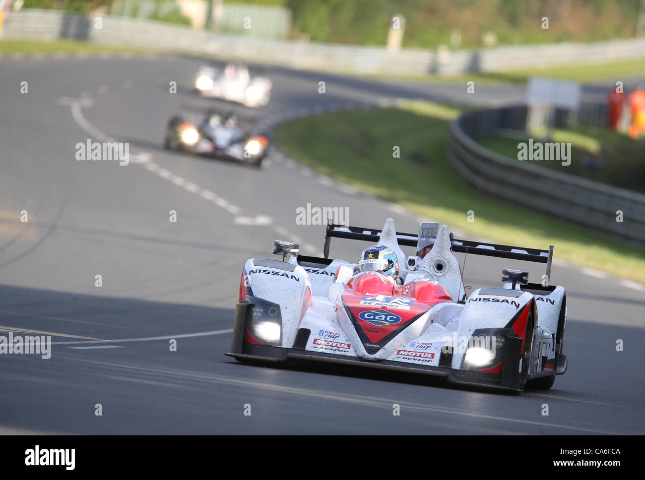 16.06.2012. Le Mans, France, Circuit de la Sarthe. The LMP2 class Zytek ...
