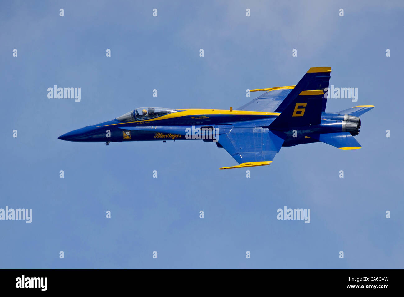 June 14, 2012 - Baltimore, Maryland, U.S. - Blue Angels preforms during ...